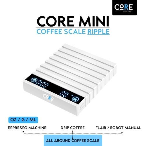 เครื่องชั่งดิจิตอล Core mini Coffee Scale White รุ่น (Ripple) ใหม่ ...