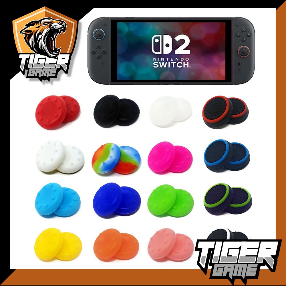 (1 ข้าง) Analog Caps หลากสี สำหรับ Joy Con, Joy Pro Nintendo Switch 2 ...