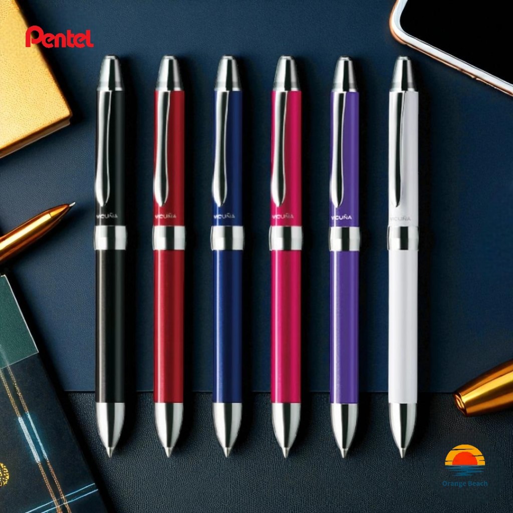 Pentel Vicuña EX Multi-Function Pen/ปากกาญี่ปุ่นแท้/เขียนลื่น 3 ฟังก์ชัน/คุณภาพพรีเมียม | Shopee ...