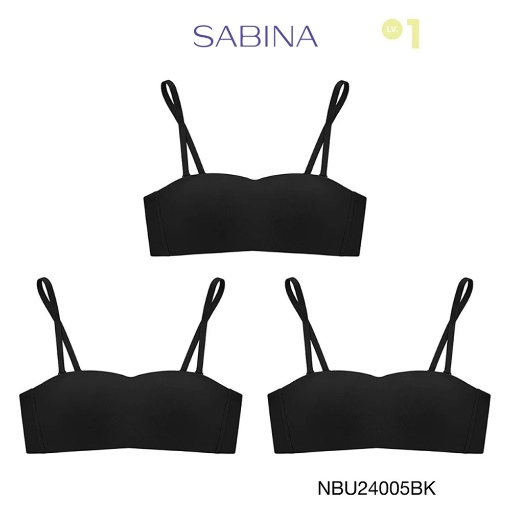 [Online Exclusive] Sabina Pretty Perfect (Set 3 ชิ้น) Level 1 เสื้อชั้นใน ไร้ตะเข็บ ไร้โครง รหัส ...