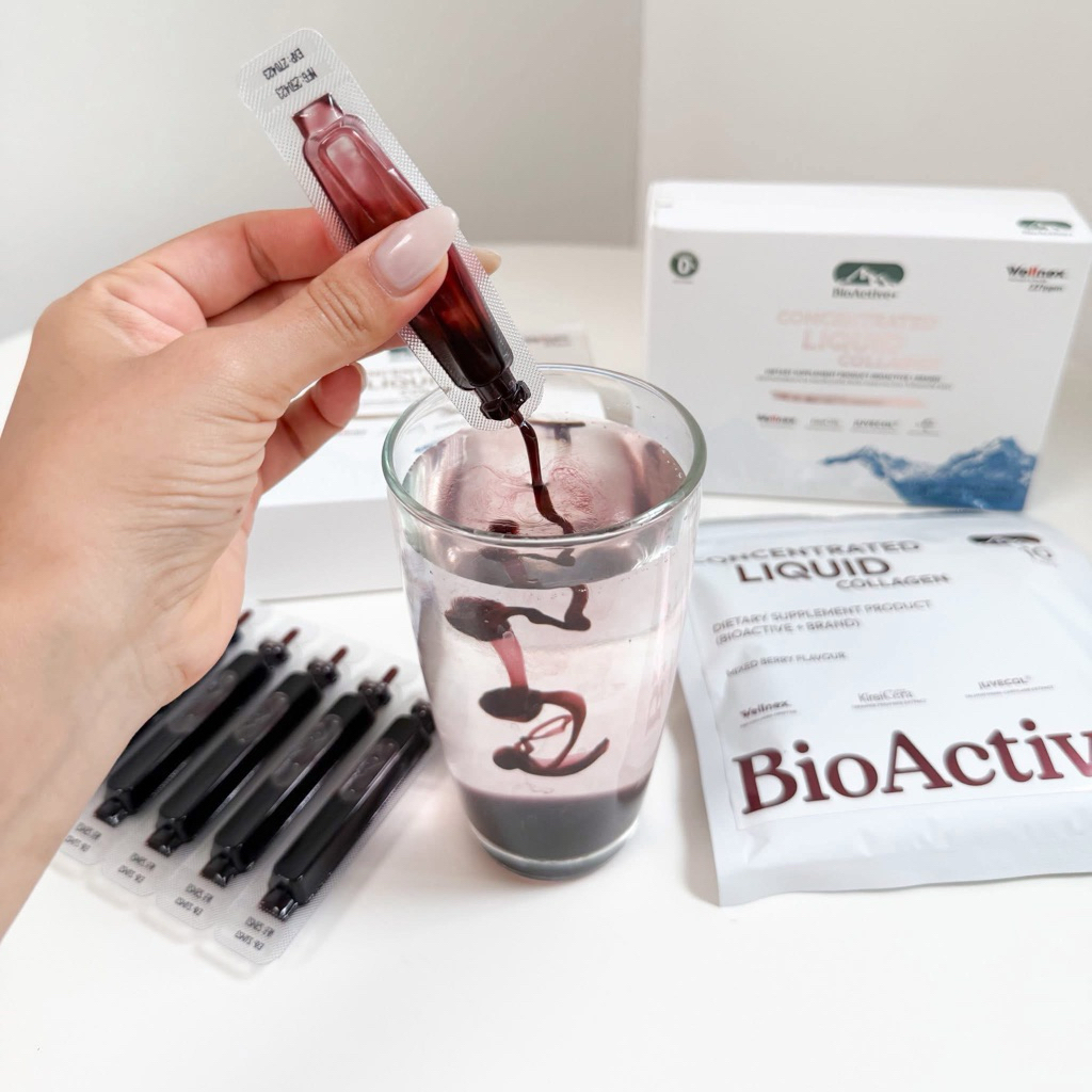 โปรโมชั่น1กล่อง แท้💯% BioActive+ Concentrated Liquid Collagen ไบโอแอนค ...