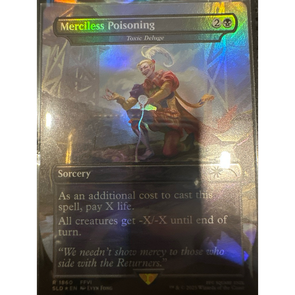 Toxic Deluge (1860 - Merciless Poisoning ) การ์ด Magic The Gathering ...