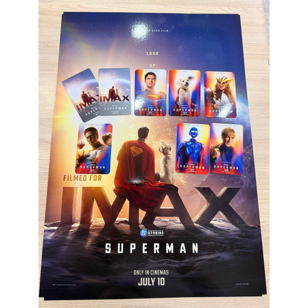 Superman 2025 Poster Imax LIMITED | Shopee Thailand