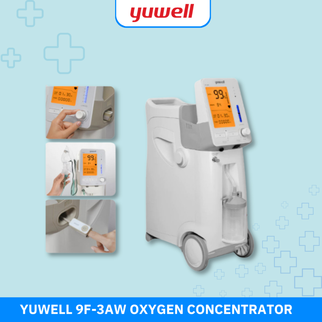 Yuwell Thailand Oxygen Generator เครื่องผลิตออกซิเจน ขนาด 3 ลิตร Yuwell ...