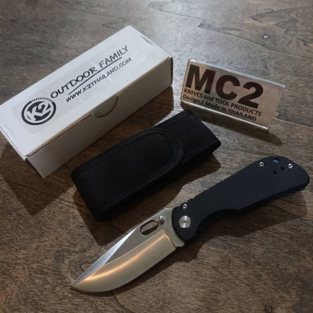 K2 folding knife MC2THAILAND MOD PROJEX2025 UNIT 06 มีดไทย มีดพับ มีด ...