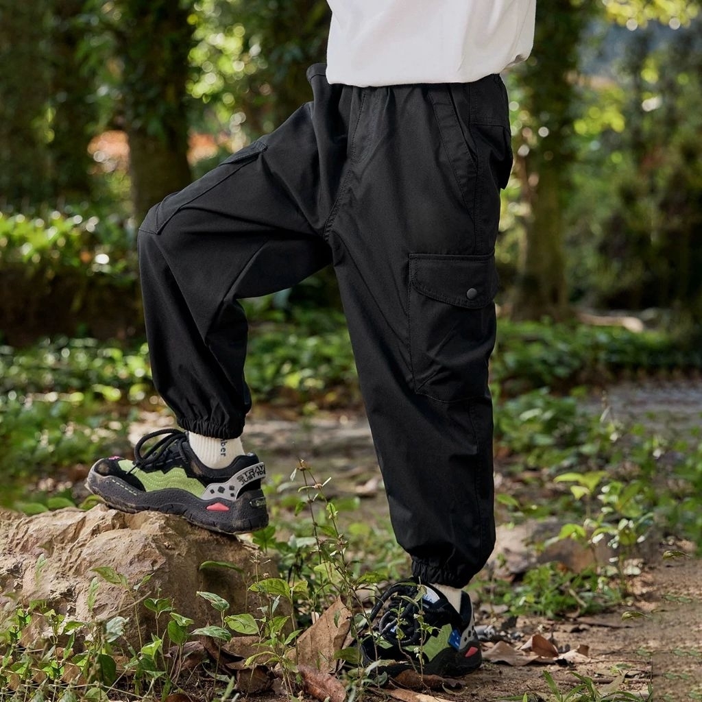 UHM_Store กางเกงคาร์โก้เด็ก Unisex ใส่ได้ทั้งเด็กผู้ชายและหญิง ขาจั้ม ...