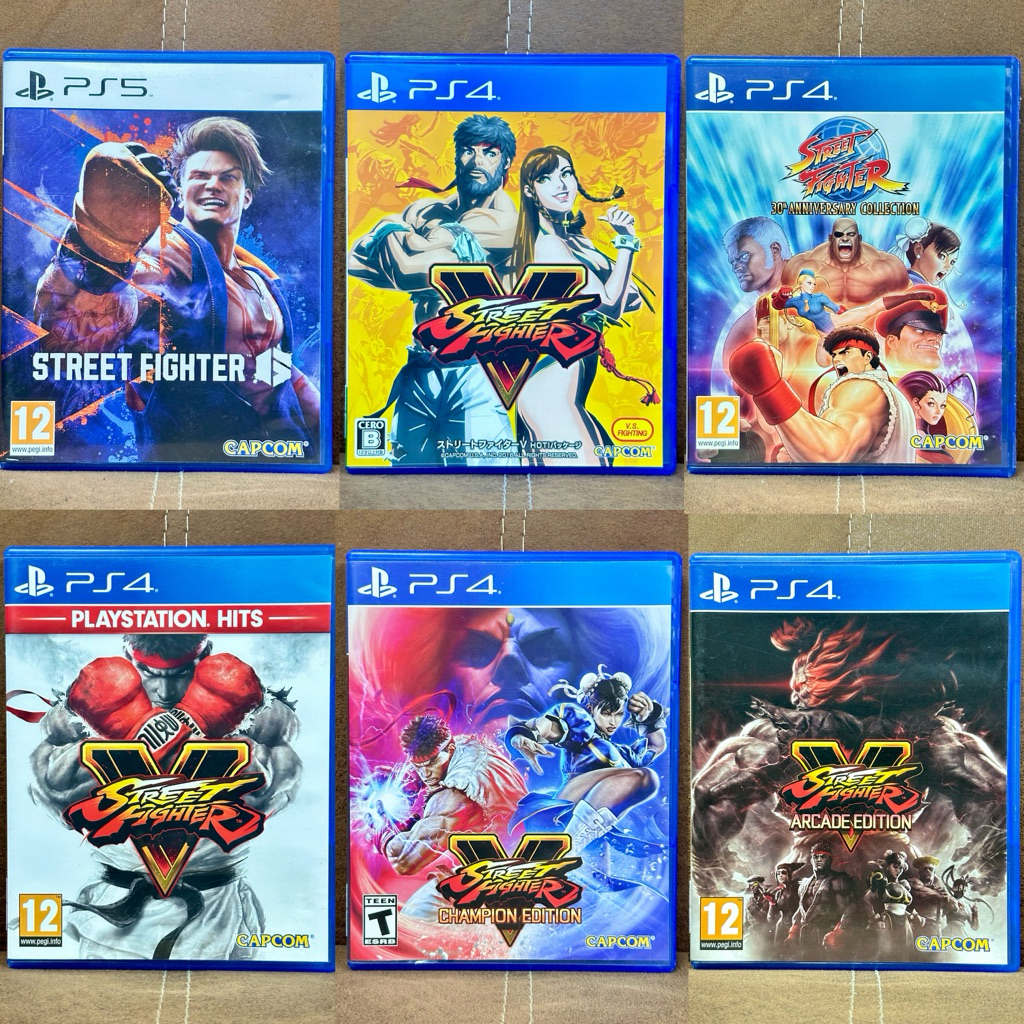 [Ps4/Ps5] Street Fighter 6 / Street Fighter V - Arcade Edition ...