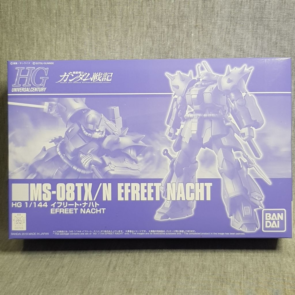 HGUC 1/144 MS-08TX/N Efreet Nacht (from Battlefield Record U.C.0081) - P Bandai | Shopee Thailand