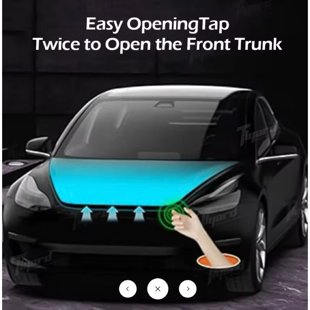 Knock Knock Sensor แค่เคาะก็เปิดฝากระโปรงได้แร้วว Tesla Model Y Juniper ...