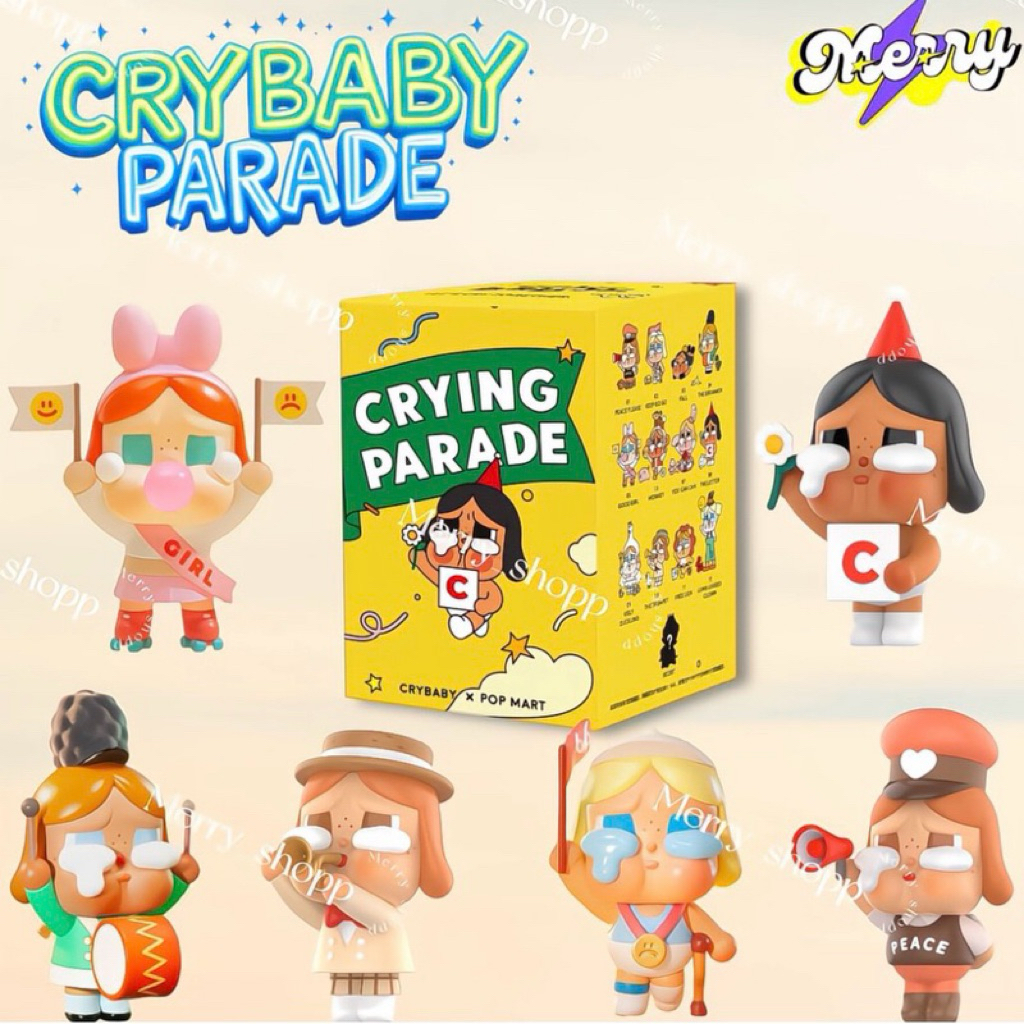 🌟พร้อมส่ง🌟CRYBABY crying parade Series เช็คการ์ดและจุ่มใหม่ | Shopee ...