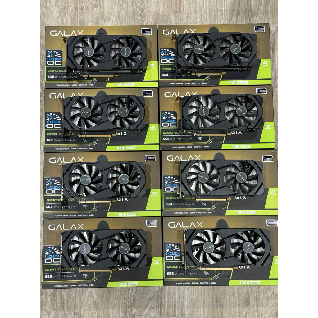 การ์ดจอ GTX1660Super 6G - RTX2060 6G หลายรุ่น มือสอง สภาพดี (มีประกันร้าน 30วัน) | Shopee Thailand