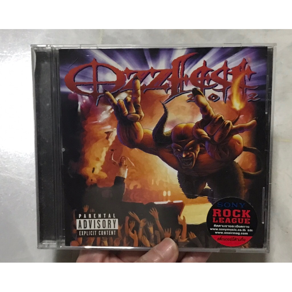 CD ซีดีเพลงสากล 🎉🎉 OZZfest 🎉🎉 live 2002 ปกสวย แผ่นสวยหายาก น่าสะสม ...
