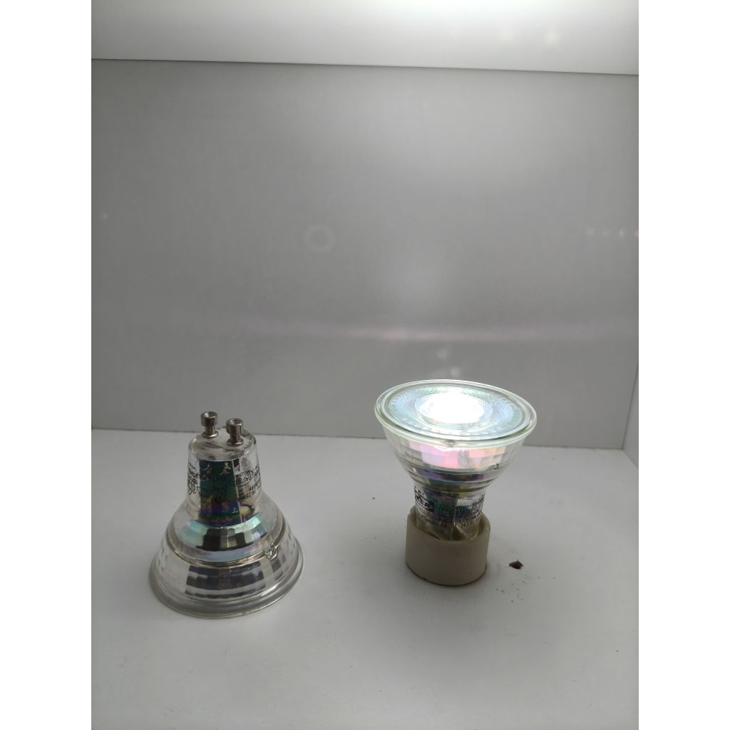 IKEAshopping IKEA SOLHETTA หลอดไฟ LED GU10 1 หลอด แสงขาว/แสงส้ม ...