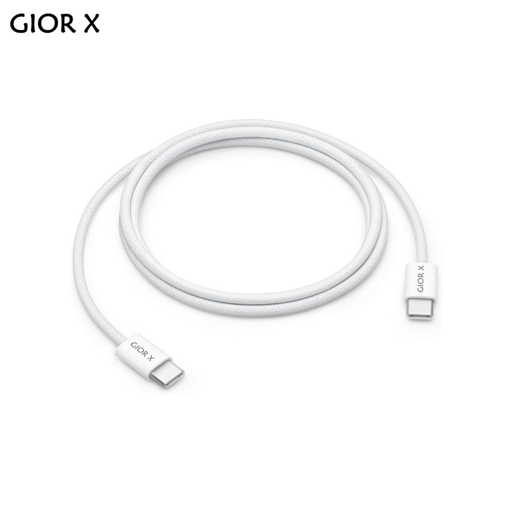 GIOR X สายชาร์จแบบถัก USB-C (1 ม.) | Shopee Thailand