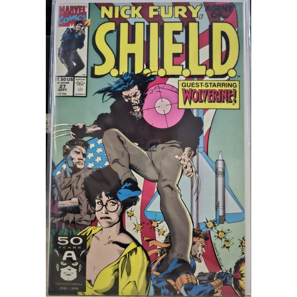 Nick Fury, Agent of S.H.I.E.L.D. #27 (Marvel Comics, 1991) | Shopee ...
