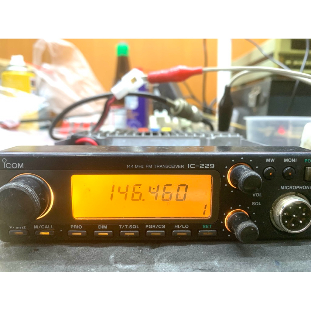 บอร์ดหน้าจอวิทยุสื่อสาร ICOM รุ่น IC-229 (มือสอง)สภาพดีใช้งานปกติ ...