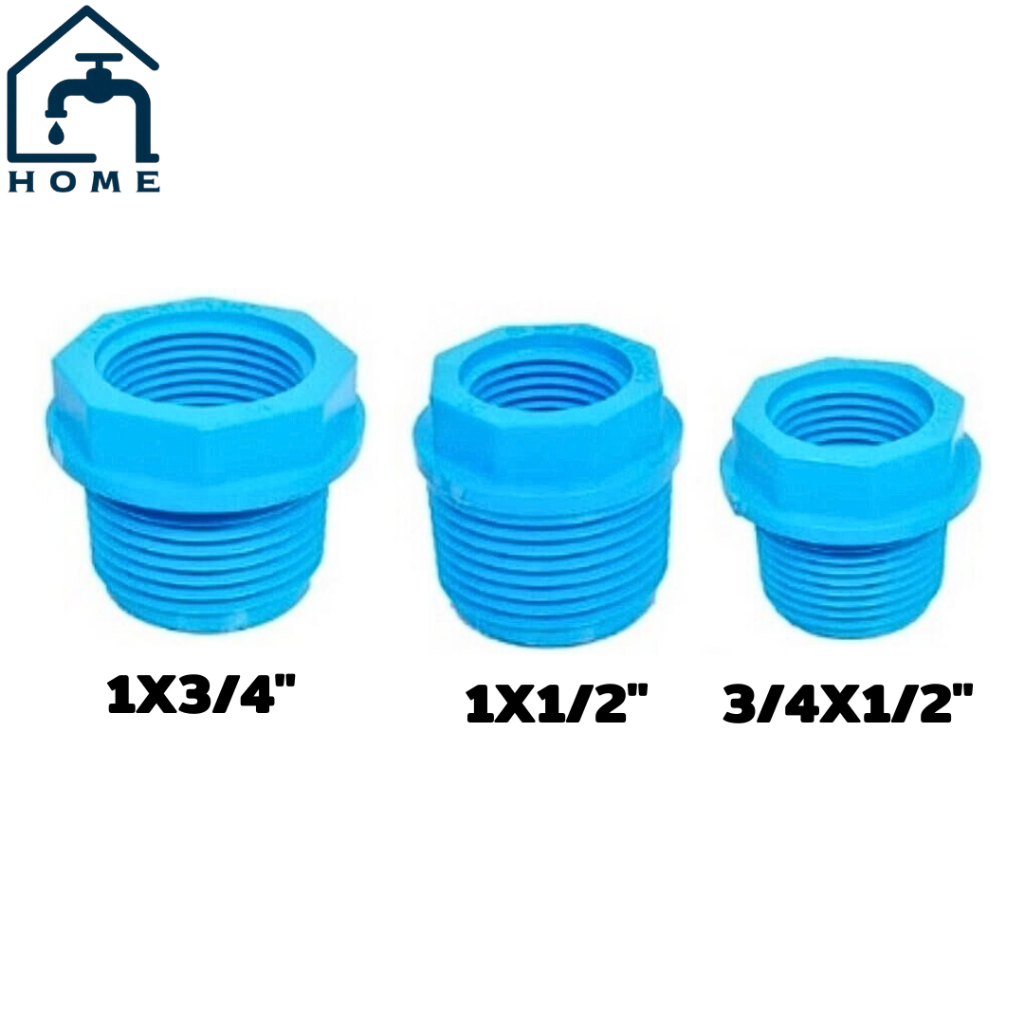 ลดเหลี่ยม PVC ข้อต่อท่อพีวีซี ขนาด 3/4x1/2" , 1"x3/4" , 1"x1/2" อุปกรณ์ ...