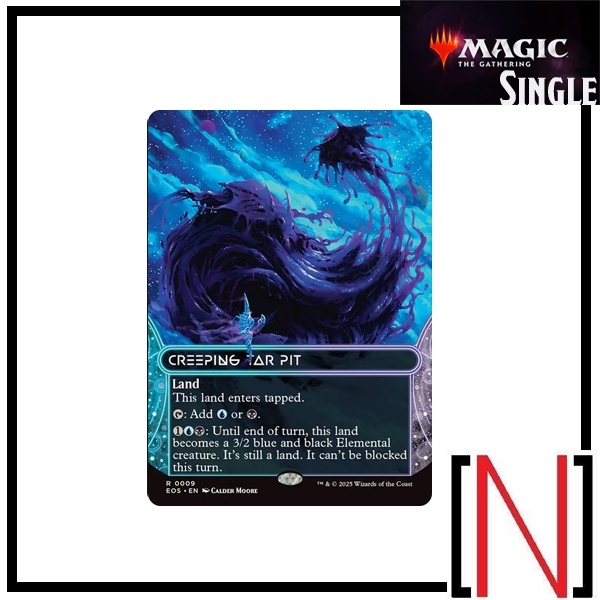 [MTG][Single][EOS] Creeping Tar Pit ระดับ Rare [ภาษาอังกฤษ] | Shopee ...