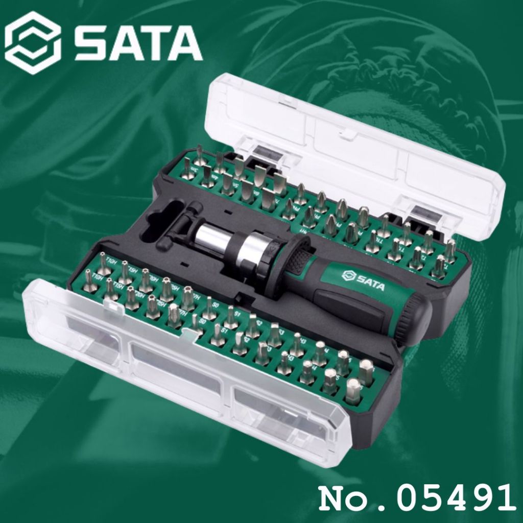 SATA ชุดด้ามขันฟรี 53 ชิ้น No.05491 | Shopee Thailand