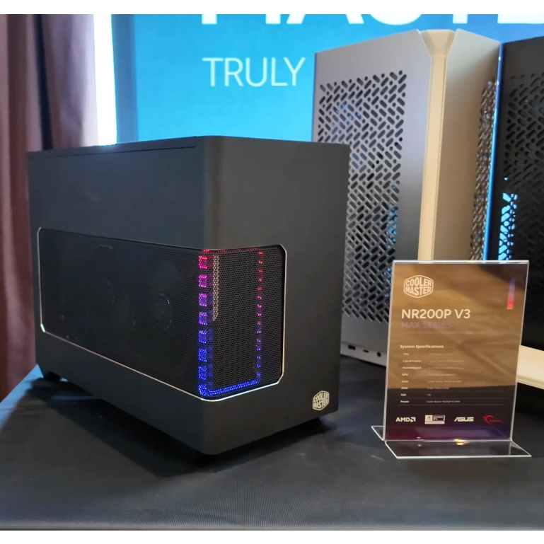 CASE (เคส) COOLER MASTER MasterBox NR200P V3 Black | Shopee Thailand