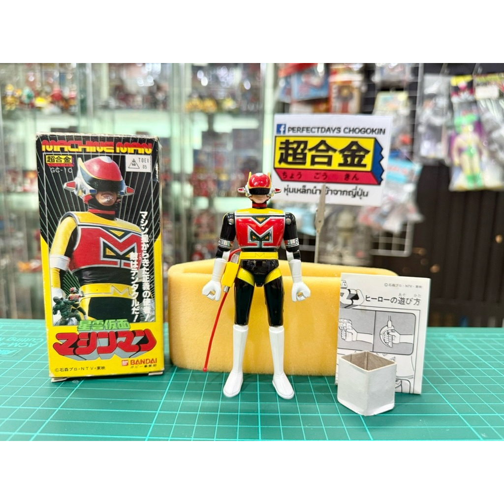 หุ่นเหล็ก 1981 Japan Bandai GC-10 Machine Man (Nebula Kamen) | Shopee ...