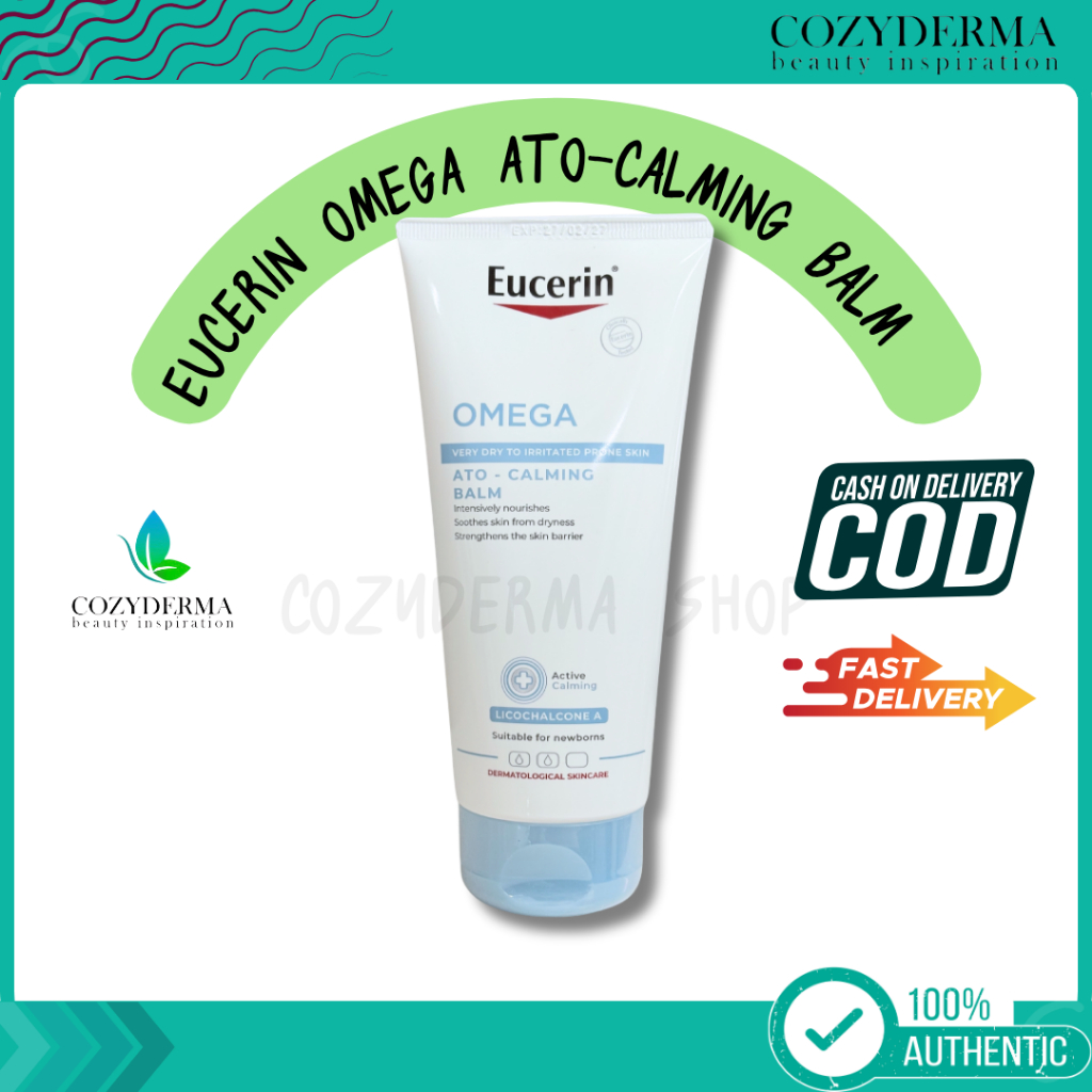 EUCERIN OMEGA ATO-CALMING BALM 200ML สำหรับฺผิวแห้งมาก ผื่นภูมิแพ้ ...