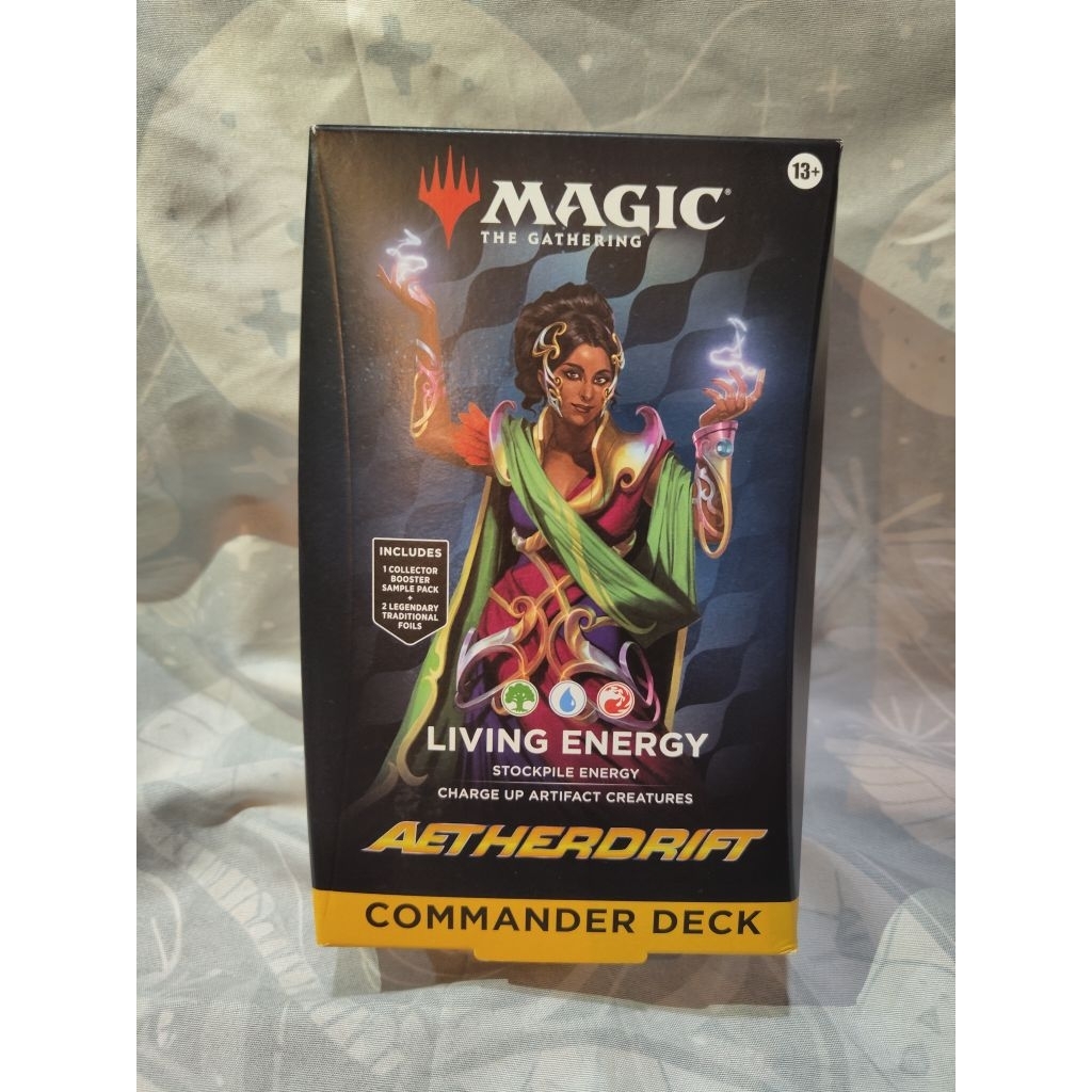 [MTG][DFT]Aetherdrift Commander Precon Deck - Living Energy | Shopee ...