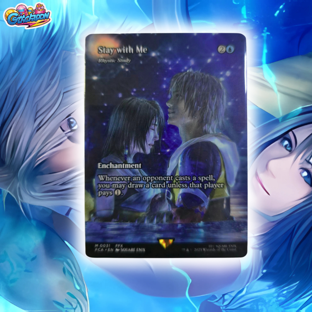 (พร้อมส่ง) Stay with Me MTG Final Fantasy Rhystic Study (0031 - Stay ...