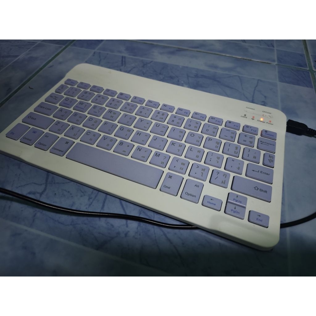 คีย์บอร์ด บลูทูธไร้สาย/เมาส์ ios/Android พร้อมใช้งาน Bluetooth keyb ใช้ ...