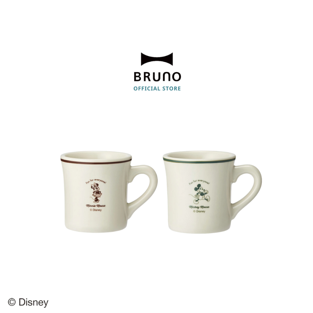 BRUNO x DISNEY Diner Mug 250ml BHK317 แก้วมัคลายดิสนีย์ แก้วน้ำ ...