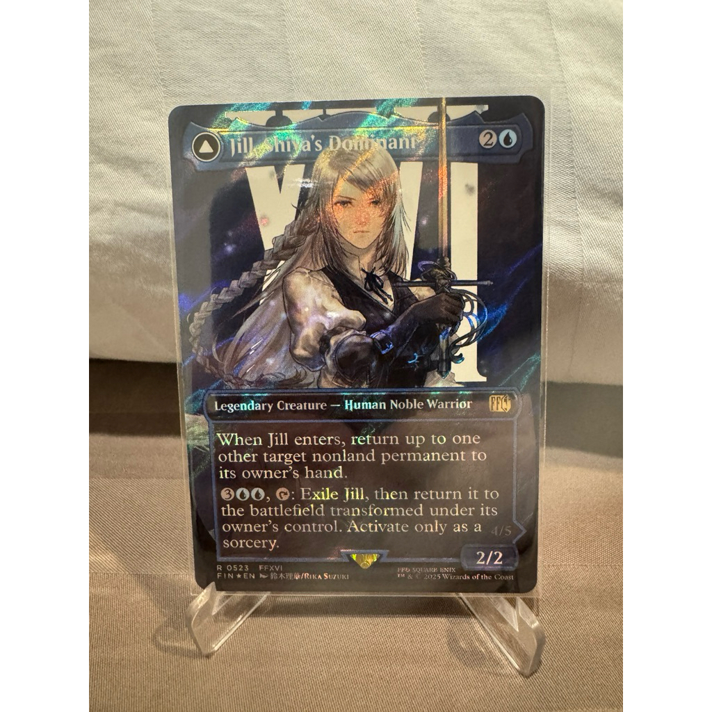 MTG Final Fantasy Variants Foil: Jill, Shiva's Dominant (0523 ...