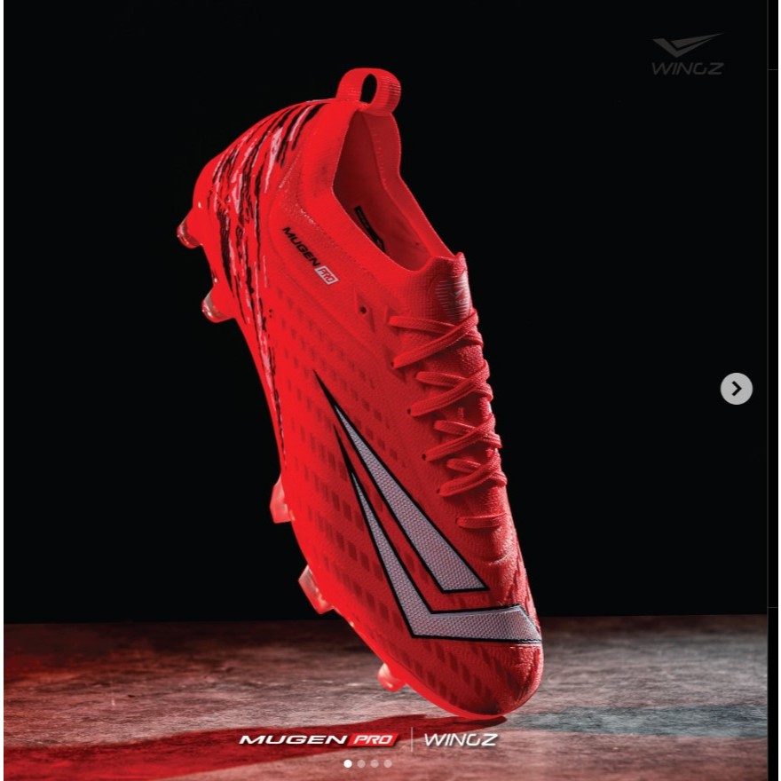 รองเท้าสตั๊ด Wingz Mugen Pro ตัวท๊อป ของแท้ สีแดง Red Candy | Shopee ...