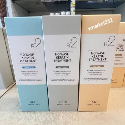 EXP.2027/11💗 RAIP R2 No Wash Keratin Treatment สเปรย์ฉีดผม 250ml เคราติ ...