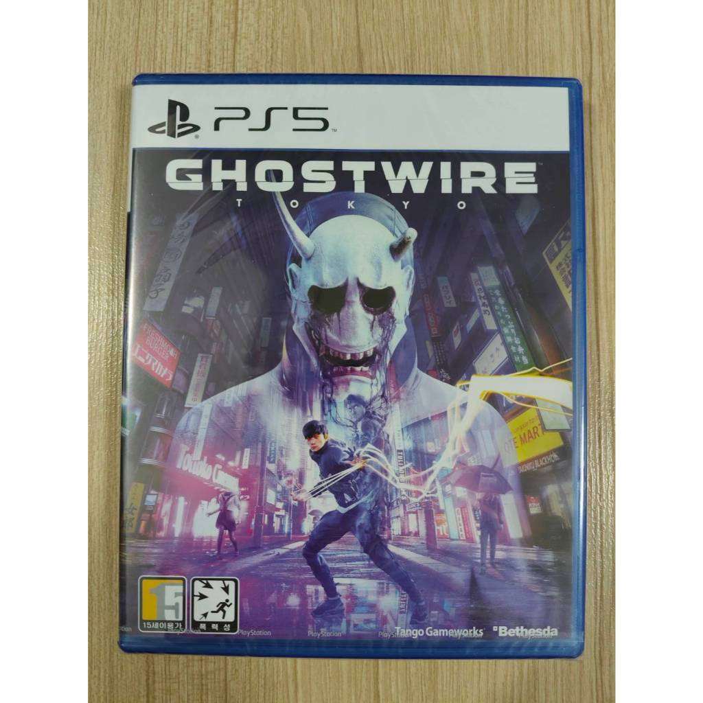 (พร้อมส่ง) มือ 1 PS5 Ghostwire Tokyo (Z3/Asia) เลือก Eng ได้ ปกเกาหลี ของใหม่ในซีล Ghostwire ...