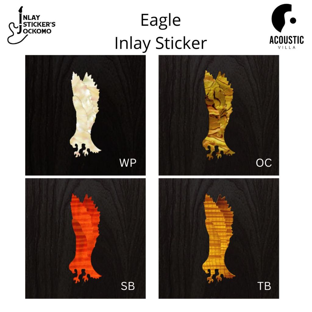 Eagle Headstock Inlay Sticker | Shopee Thailand