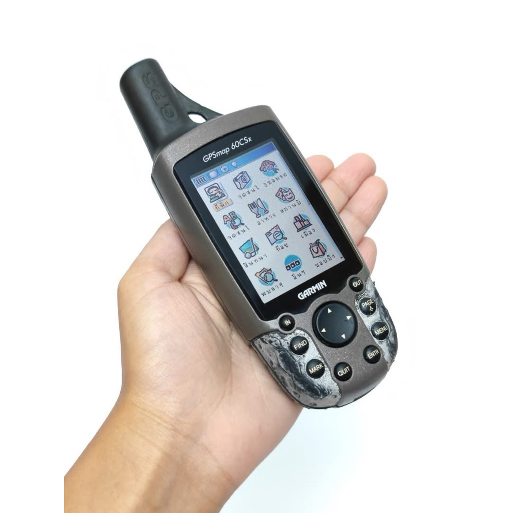Garmin GPSmap 60CSx – GPS พกพาสุดแกร่ง แม่นยำทุกพิกัด (สินค้ามือสอง ...