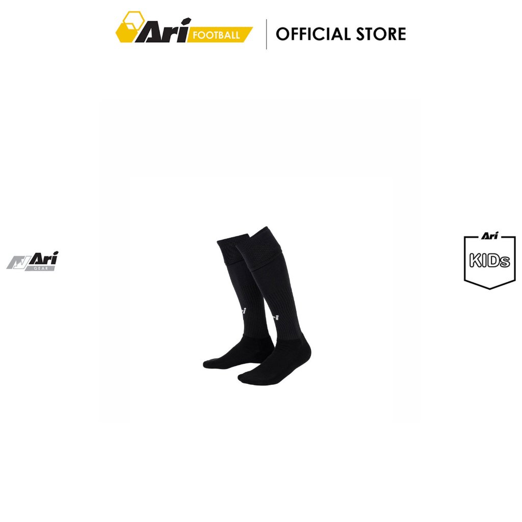 ARI JUNIOR LONG SOCKS - BLACK (AAP0740-01) ถุงเท้ายาว เด็ก อาริ สีดำ ...