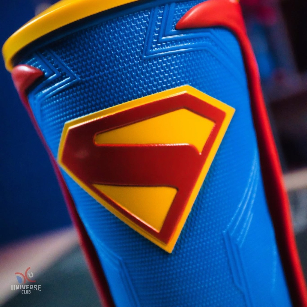 แก้วน้ำโรงหนัง แก้วน้ำชุดคลุมซุปเปอร์แมน Superman Gripper Cup 32 oz ...
