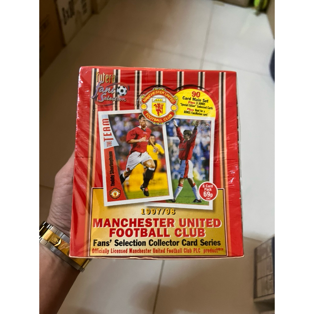 1997 futera Manchester United fan selections sealed box | Shopee Thailand