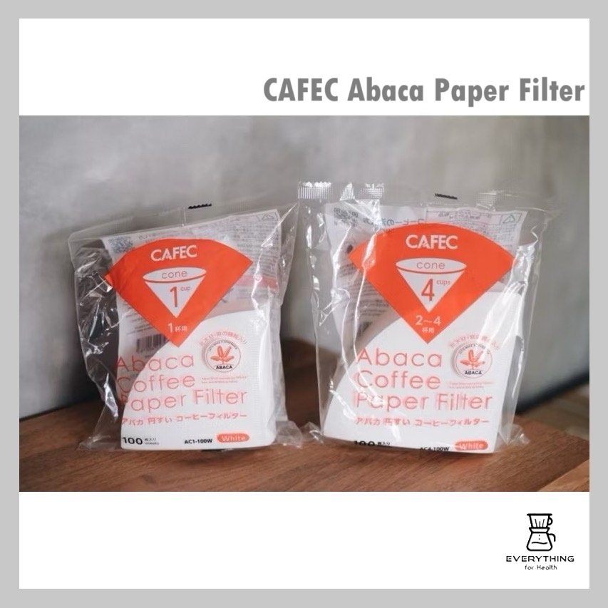 [พร้อมส่ง] CAFEC Abaca Paper Filter กระดาษกรองกาแฟ | Shopee Thailand