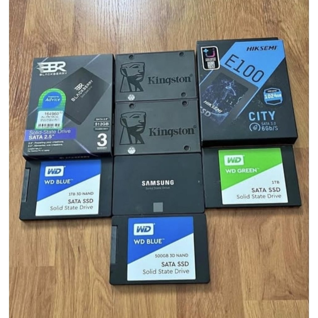 🔥 SSD 32G 120G 240G 512G 2.5 นิ้ว SATA For Notebook PC (มือสอง) ใช้งาน ...