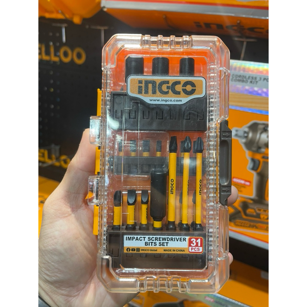 INGCO ชุดดอกไขควงกระแทก 31 ชิ้น AKDL11306 | Shopee Thailand