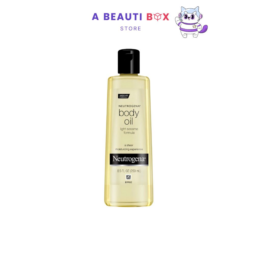 Neutrogena Body Oil 250ml นูโทรจีน่า บอดี้ออยล์ บำรุงผิว | Shopee Thailand