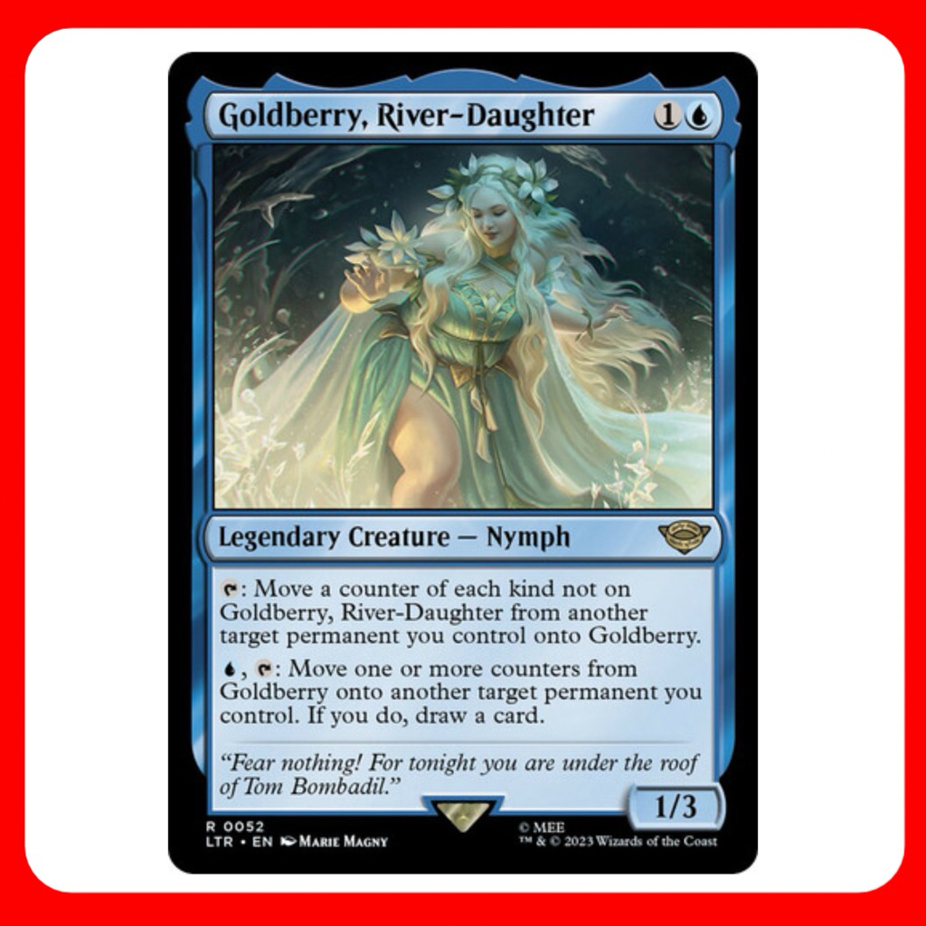[MTG] Goldberry, River-Daughter [LTR] [BLUE] [RARE] [NORMAL] [ENG ...