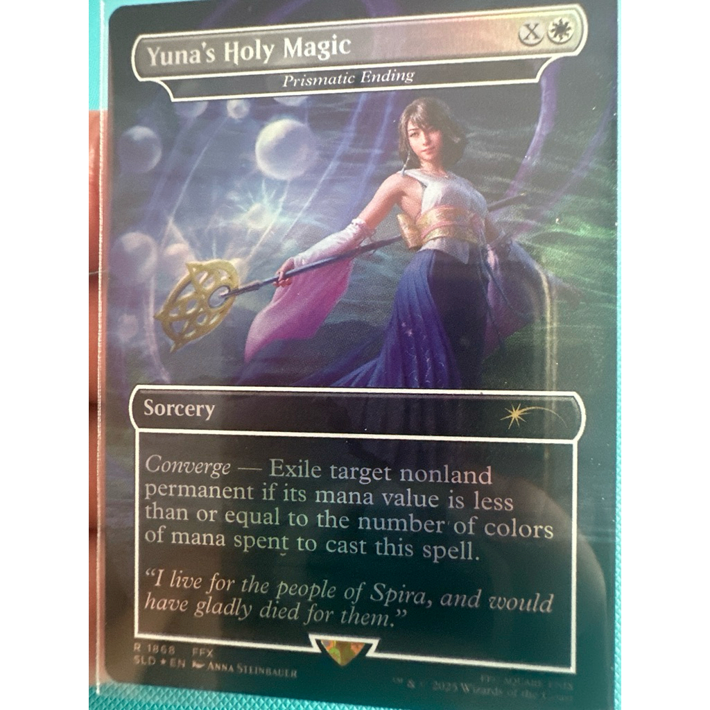 Prismatic Ending (1868 - Yuna's Holy Magic - Foil) การ์ด Magic The ...