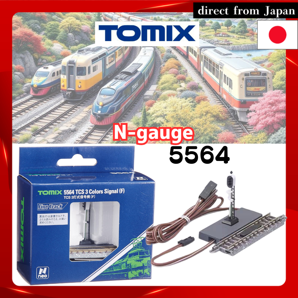 TOMYTEC TOMIX N Gauge TCS 2-Light Signal F 5565 - Railway Model Accessories โมเดลรถไฟ | Shopee ...