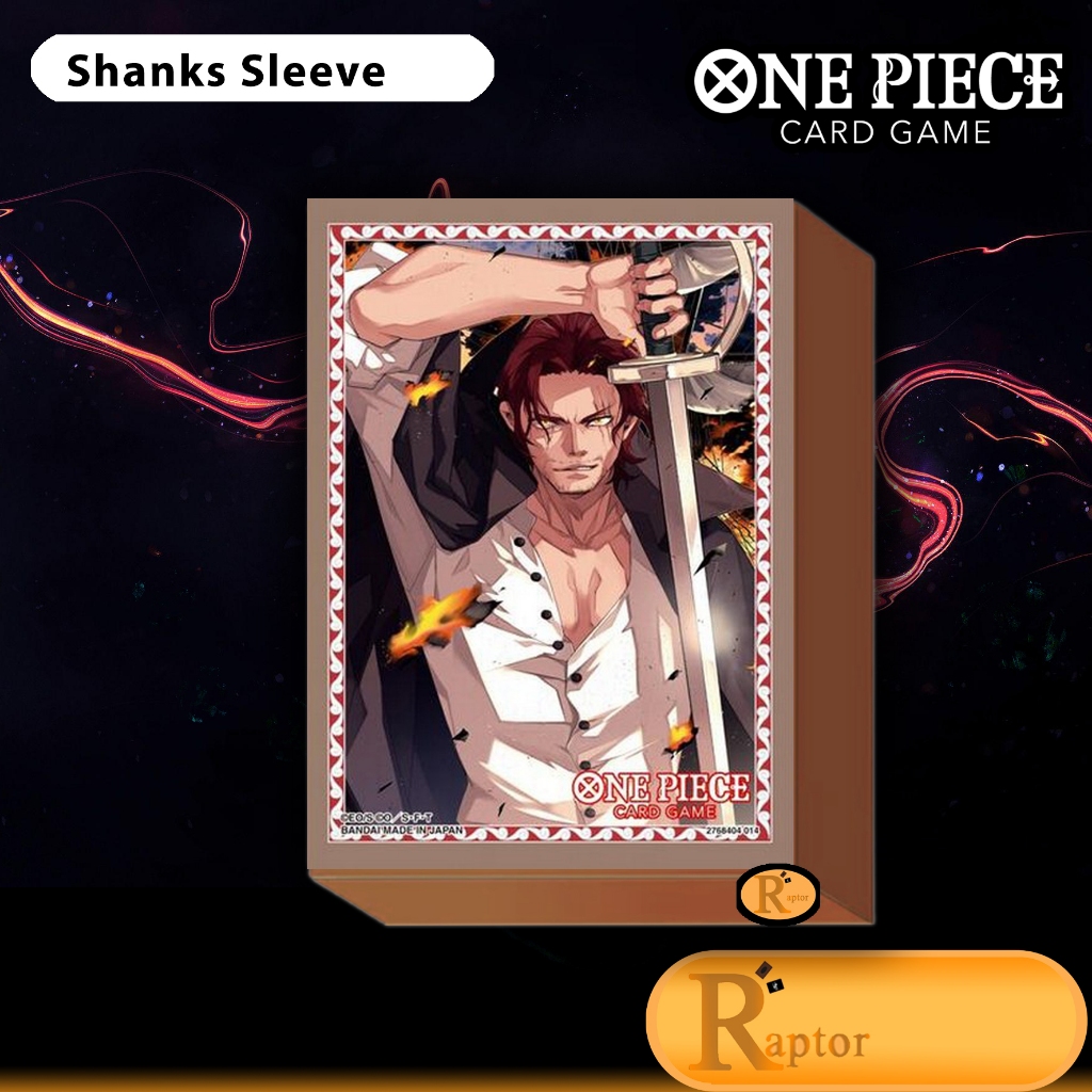 Shanks Sleeve ลิขสิทธิ์แท้ ภาษาญี่ปุ่น (One Piece card game ...