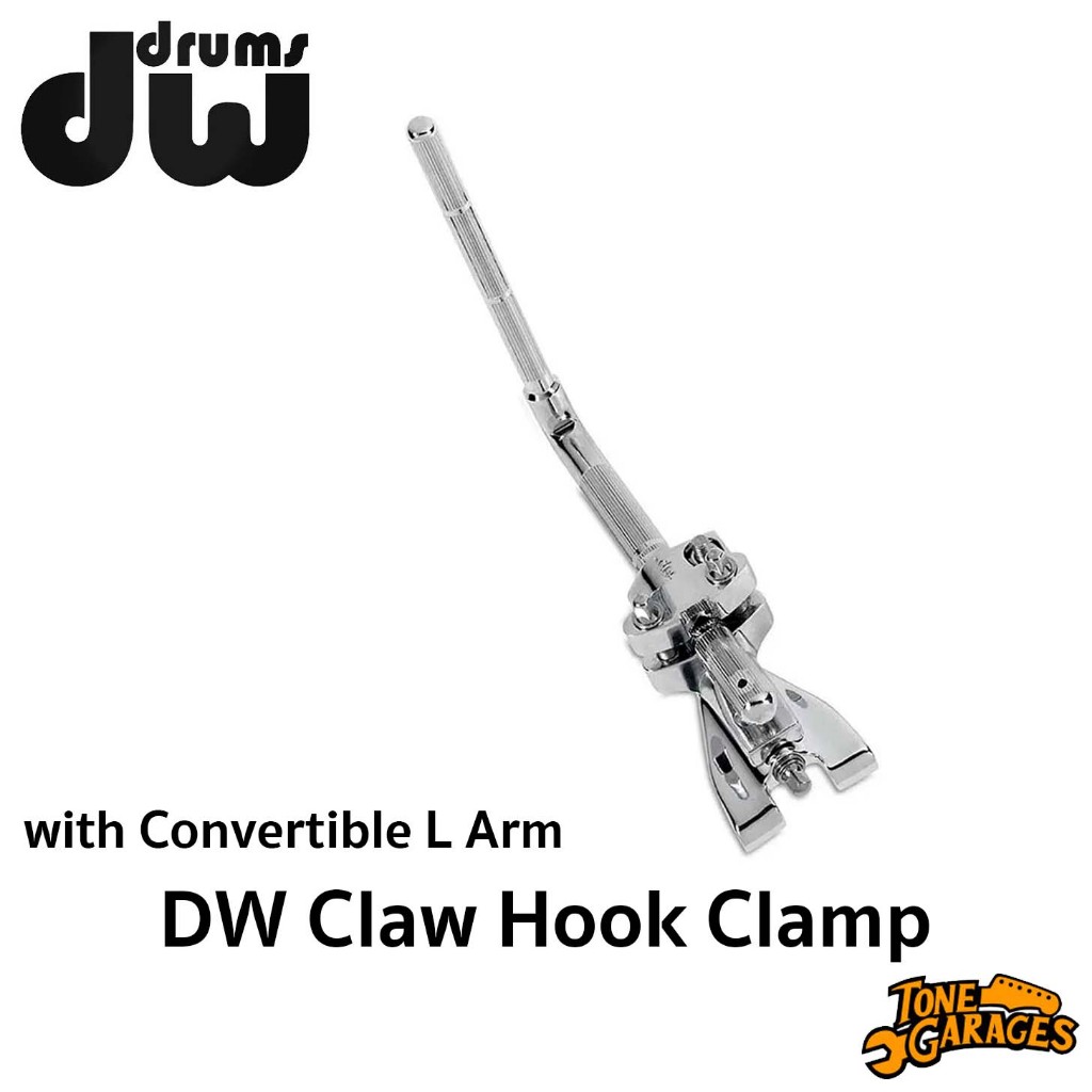 DW Drums Claw Hook Clamp with Convertible L Arm อุปกรณ์เสริมกลอง ...