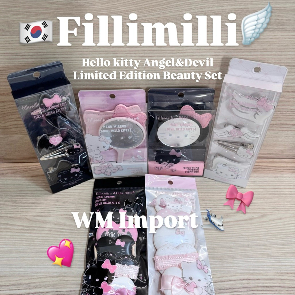 💖Fillimilli🪽🇰🇷‼️แท้|พร้อมส่ง‼️Hello kitty Angel&Devil Limited Edition ...