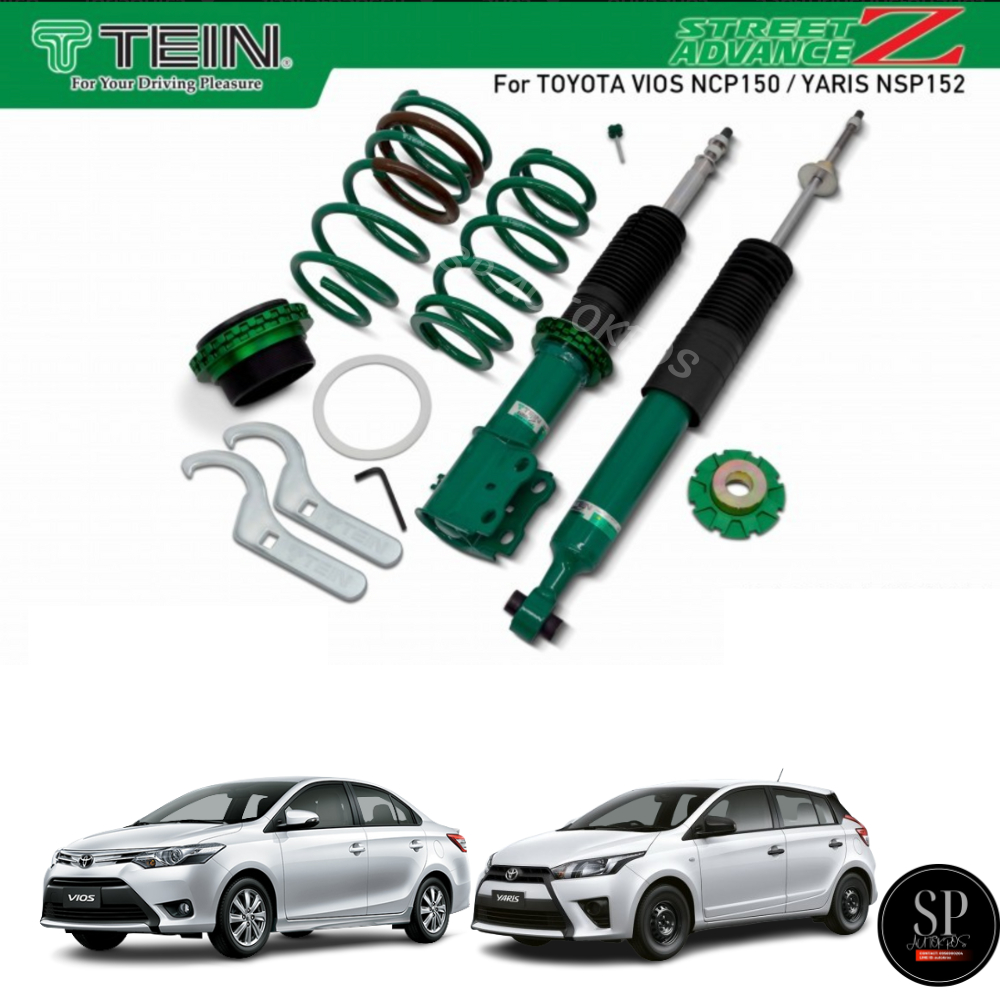 TEIN Street Advance Z โช้คอัพ+สปริง YARIS, VIOS NCP150 2013+ | Shopee ...